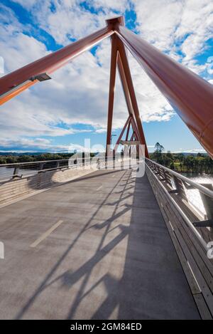 Yandhai Nepean Crossing, Nepean River bridge for pedestrians and ...