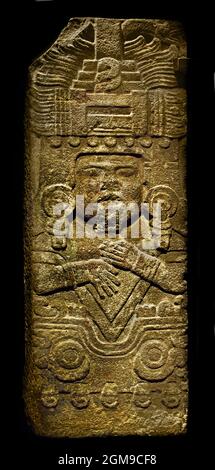 ancient aztec relief Stock Photo - Alamy