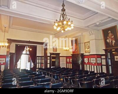 interior hall of Amar palace jammu, india Stock Photo - Alamy