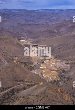 RAJNEESHPURAM, OREGON, USA - New housing for Rajneeshees, followers of ...