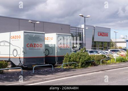 Cazoo car showroom, car sales, customer centre, online car dealer ...
