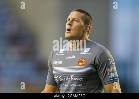 Joel Tomkins of the Warriors in action during the Super League on Tour ...