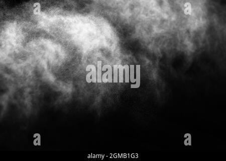 A stream of water and a cloud of drops from the atomizer Stock Photo ...