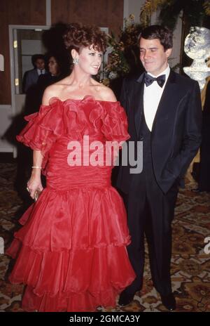 Rich Little and Jeanne Worden. Circa 1980's Credit: Ralph Dominguez ...