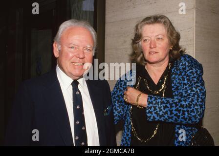 Carroll O'Connor and Nancy O'Connor Circa 1980's Credit: Ralph ...