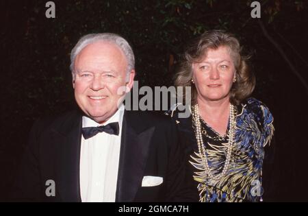 Carroll O'Connor and Nancy O'Connor Credit: Ralph Dominguez/MediaPunch ...