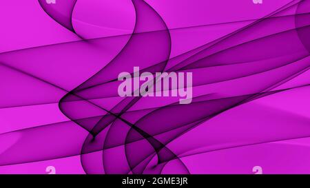 Background abstract 8K lilac purple pink lavender waves lines curves ...
