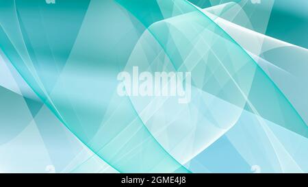 Background abstract 8K blue turquoise white light blue dark blue waves ...