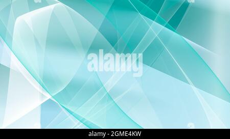 Background abstract 8K blue turquoise white light blue dark blue waves ...