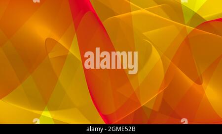Background abstract 8K red orange gold yellow stripes waves lines ...