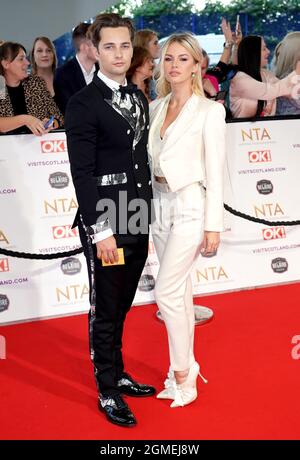 Ethan Alexander Allington and Sarah Elizabeth J Lovegrove attending the ...