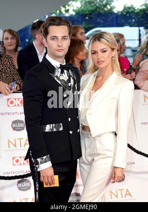 Ethan Alexander Allington and Sarah Elizabeth J Lovegrove attending the ...