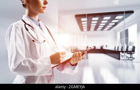 New generation of successful medical employees Stock Photo - Alamy