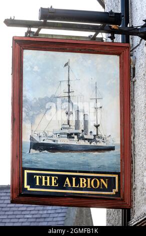 The Hanging Gate pub or public house, Meg Lane, Higher Sutton ...