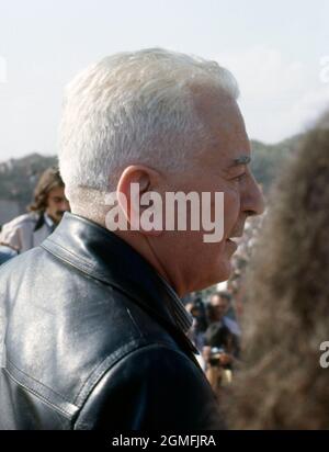 Gregorio López Raimundo (1914-2007), político comunista, en la fiesta ...