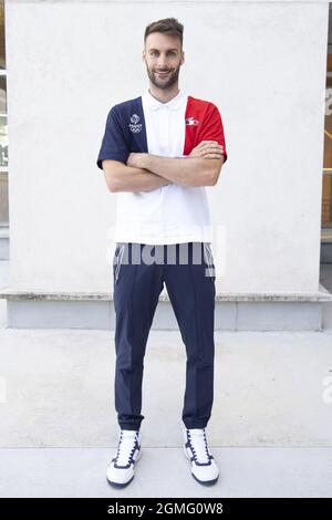 Exclusive. Olympic athlete Valentin Belaud poses for a Portrait Session ...