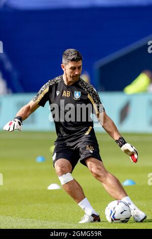 Goalkeeping coach Adriano Basso during the warm up Stock Photo - Alamy