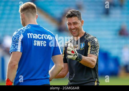 Goalkeeping coach Adriano Basso smiling during the warm up Stock Photo ...
