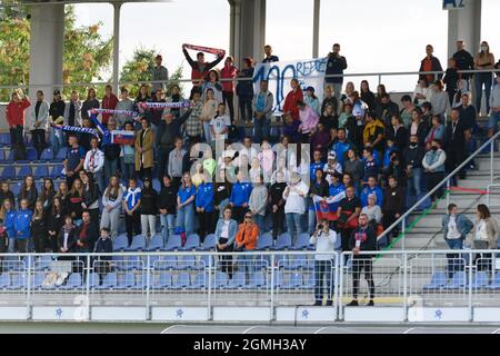 Senec, Slovakia. 17th Sep, 2021. Jennifer Falk (12 Sweden) before the ...