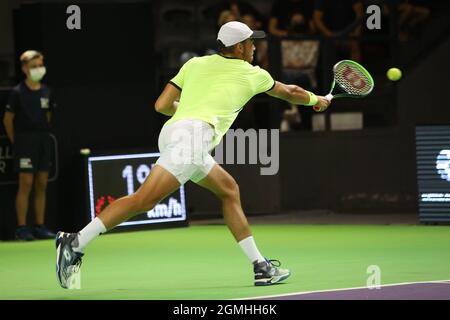 Benjamin Bonzi of France 1/2 Finale during the Open de Rennes ...