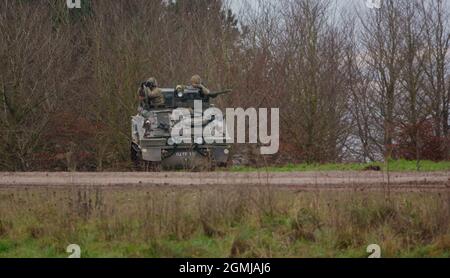 british army Spartan FV103 light armored vehicle in reconnaissance ...