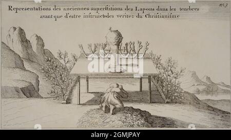 An early image of a native Laplanders' ancient superstitions and ...
