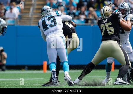 Carolina Panthers linebacker Haason Reddick (43) during an NFL football ...
