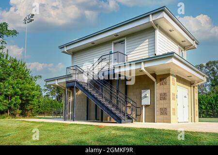 Small Athletic Field Stock Photo - Alamy