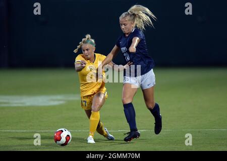 Williamsburg, Va, USA. 18th Sep, 2021. 20210918 - Georgetown forward ...