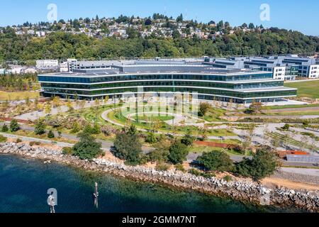 Expedia Group Corporate Office, Seattle, Washington, USA Stock Photo ...