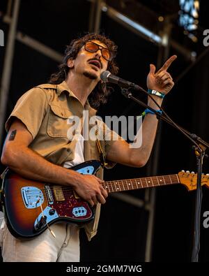 Mob Rich performs on The Downtown Stage during the 2021 Life is ...