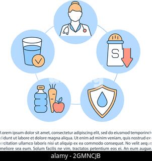Dehydration brochure template Stock Vector Image & Art - Alamy