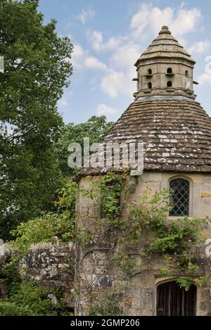 Beautiful landscape architectural detail image of old historic medieval ...