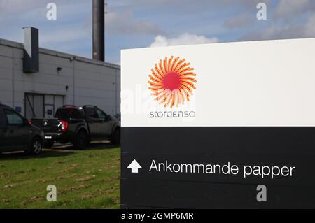 Stora Enso Packaging in Vikingstad, Sweden Stock Photo - Alamy