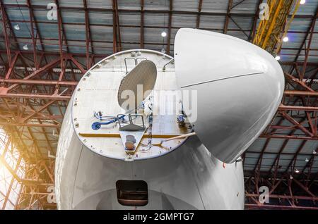 Aircraft Radar Nose Stock Photo - Alamy