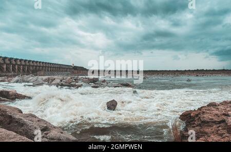 Sriram Sagar Project in India Stock Photo - Alamy