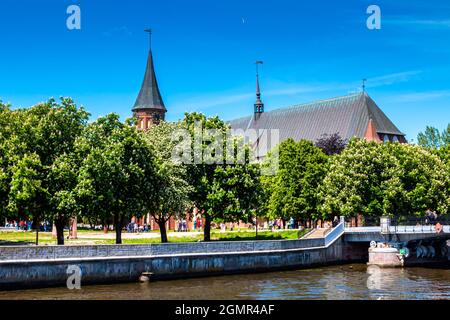 Kaliningrad, Russia - May 31, 2021: Kaliningrad Cathedral on Kanta ...
