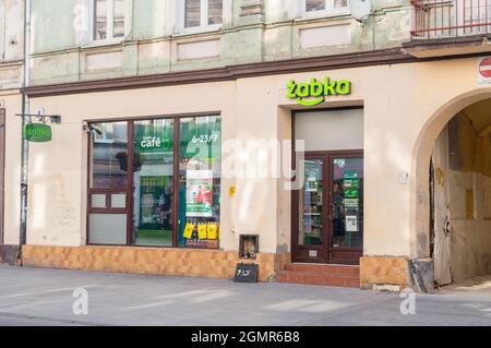"Zabka" chain convenience store Stock Photo - Alamy