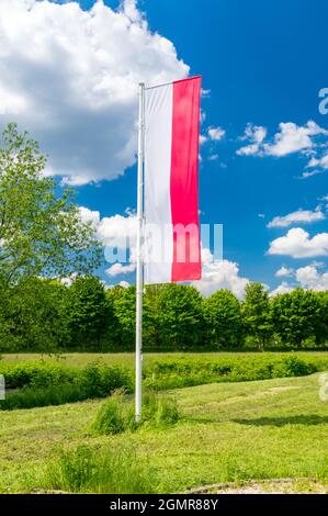 Tripoint of Poland, Germany and Czech Republic in Sudetes in Porajow ...