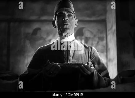 BORIS KARLOFF: THE MAN BEHIND THE MASK, scene from THE MUMMY, Boris ...