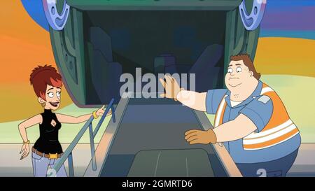 CHICAGO PARTY AUNT, from left: Daniel (voice: Rory O'Malley), Diane ...