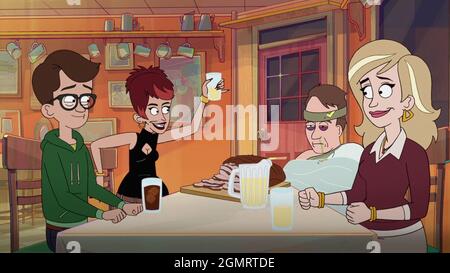 CHICAGO PARTY AUNT, from left: Daniel (voice: Rory O'Malley), Diane ...