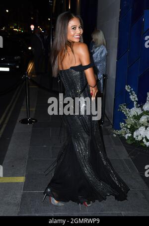 Emma Weymouth at the British Vogue and Tiffany & Co. event to celebrate ...