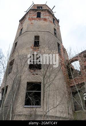 Grand Veckarku Castle, from which the remains of the castle with a ...
