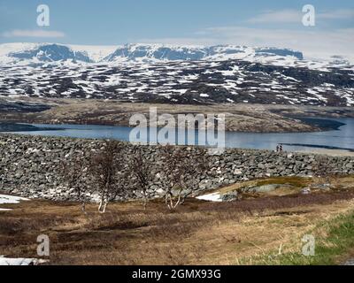 Sysendammen is a rockfill dam in Eidfjord municipality in Hordaland ...