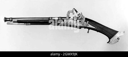 Snaphance Flintlock Pistol Made for Wilhelm, Duke of Kurland, dated ...