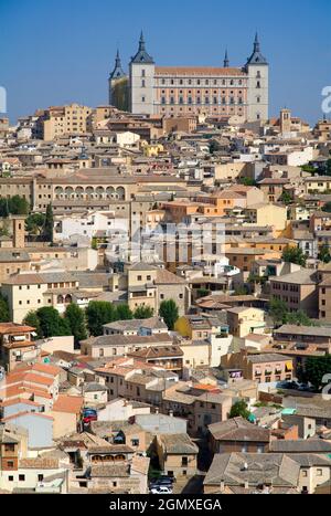 Tagus river valley in Toledo, Spain Stock Photo - Alamy