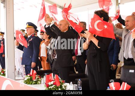 Izmir, Turkey - September 9, 2021: Mayor of Izmir Municipality Tunc ...