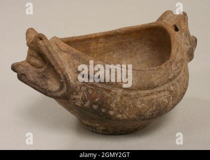 Bowl, 13th–15th century, Dominican Republic, Caribbean, Taino, Ceramic ...