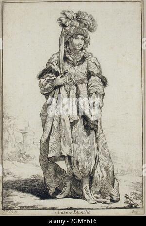 Sultane Blanche and Le Grand Visir (White Sultaness and The Grand Vizir ...